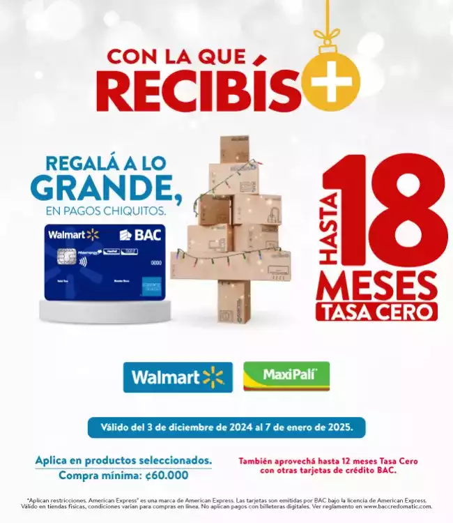 Promociones Walmart | BAC